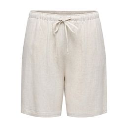 Only Carmakoma Damen Only CARMAKOMA Shorts &raquo;CARSIESTA MW PULL-UP LIN BL SHORTS NOOS&laquo; 42, N-Gr