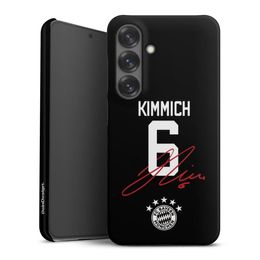 DeinDesign Galaxy S25 Handy Premium Case Smartphone Handyh&uuml;lle Schutzh&uuml;lle matt Fcb Fc Bayern M&uuml;nchen Kimmich Premium Case