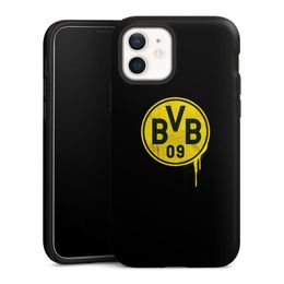 DeinDesign iPhone 12 mini Handy Panzer Handyh&uuml;lle robuste Outdoor H&uuml;lle Schutzh&uuml;lle matt Borussia Dortmund Bvb Official Licensed Product Tough Case