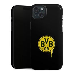 DeinDesign iPhone 15 Plus Handy Premium Case Smartphone Handyh&uuml;lle Schutzh&uuml;lle gl&auml;nzend Borussia Dortmund Official Licensed Product Bvb Premium Case