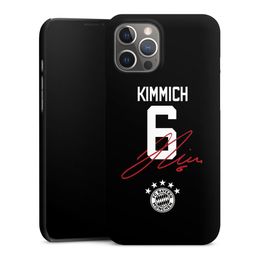 DeinDesign iPhone 12 Pro Max Handy Premium Case Smartphone Handyh&uuml;lle Schutzh&uuml;lle matt Fcb Fc Bayern M&uuml;nchen Kimmich Premium Case