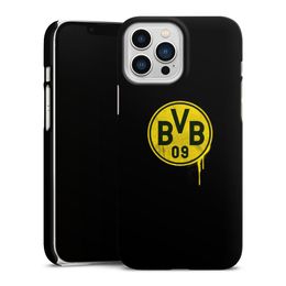 DeinDesign iPhone 13 Pro Max Handy Premium Case Smartphone Handyh&uuml;lle Schutzh&uuml;lle matt Borussia Dortmund Official Licensed Product Bvb Premium Case