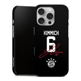 DeinDesign iPhone 16 Pro Handy Premium Case Smartphone Handyh&uuml;lle Schutzh&uuml;lle matt Fcb Fc Bayern M&uuml;nchen Kimmich Premium Case