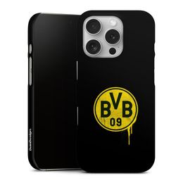 DeinDesign iPhone 16 Pro Handy Premium Case Smartphone Handyh&uuml;lle Schutzh&uuml;lle matt Borussia Dortmund Official Licensed Product Bvb Premium Case