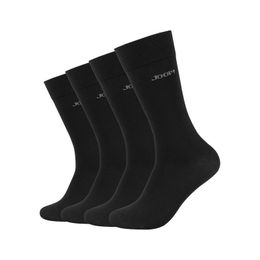 JOOP! Herren JOOP! Socken &raquo;premium essentials&laquo; 4 Paar, Premium Essentials, verst&auml;rkte Ferse, haltbare Spitze schwarz 39-42