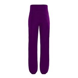 WINSHAPE Damen Sporthose &raquo;Functional Light and Comfort Wide Leg Pants CUL102LC&laquo; mit Gummizug lila XXL, Normalgr&ouml;&szlig;en
