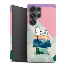 DeinDesign Galaxy S25 Ultra Handy Premium Case Smartphone Handyh&uuml;lle Schutzh&uuml;lle matt Official Licensed Product Peanuts Snoopy Premium Case