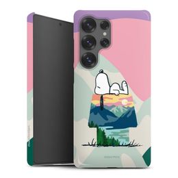 DeinDesign Galaxy S25 Ultra Handy Premium Case Smartphone Handyh&uuml;lle Schutzh&uuml;lle gl&auml;nzend Official Licensed Product Peanuts Snoopy Premium Case