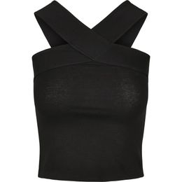 Urban Classics Damen Urban Classics Tanktop &raquo; Damen Ladies Cross Top&laquo; 1 Stk. XXL