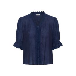 Saint Tropez Damen Kurzarmbluse &raquo;KristelSZ Shirt&laquo; XS