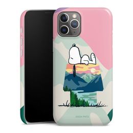 DeinDesign iPhone 12 Pro Handy Premium Case Smartphone Handyh&uuml;lle Schutzh&uuml;lle gl&auml;nzend Official Licensed Product Peanuts Snoopy Premium Case