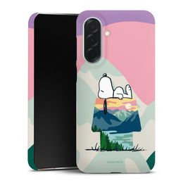 DeinDesign Galaxy A36 5G Handy Premium Case Smartphone Handyh&uuml;lle Schutzh&uuml;lle matt Official Licensed Product Peanuts Snoopy Premium Case