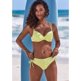 Venice Beach Damen B&uuml;gel-Bikini-Top &raquo;Peony&laquo; gr&uuml;n 36, Cup D