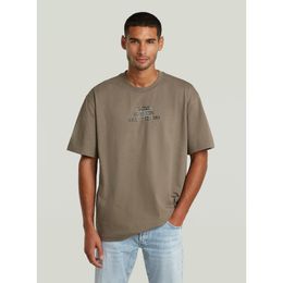 G-Star Raw G-Star Herren G-STAR T-Shirt &raquo;Multi Technique Graphic Relaxed T-Shirt&laquo; XXL