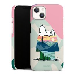 DeinDesign iPhone 13 Handy Premium Case Smartphone Handyh&uuml;lle Schutzh&uuml;lle matt Official Licensed Product Peanuts Snoopy Premium Case
