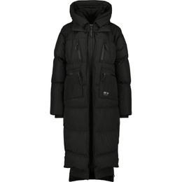 alife and kickin Alife & Kickin Damen Winterjacke &raquo;Damen RihannaAK A&laquo; mit Kapuze Langer, warmer Wintermantel mit gro&szlig;er Kapuze und Fleece Innenfutter XL