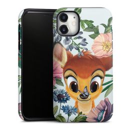 DeinDesign iPhone 11 Handy Panzer Handyh&uuml;lle robuste Outdoor H&uuml;lle Schutzh&uuml;lle matt Disney Flowers Bambi Tough Case