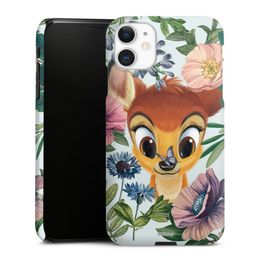 DeinDesign iPhone 11 Handy Premium Case Smartphone Handyh&uuml;lle Schutzh&uuml;lle matt Disney Flowers Bambi Premium Case