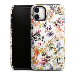 DeinDesign iPhone 11 Handy Panzer Handyh&uuml;lle robuste Outdoor H&uuml;lle Schutzh&uuml;lle matt Pastel Flower Muster Tough Case
