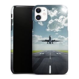 DeinDesign iPhone 11 Handy Premium Case Smartphone Handyh&uuml;lle Schutzh&uuml;lle gl&auml;nzend Wanderlust Airplane Urlaub Premium Case