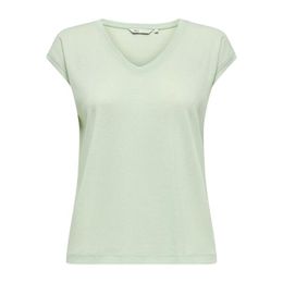Only Damen Only Kurzarmshirt &raquo;ONLSILVERY S/S V NECK LUREX TOP JRS NOOS&laquo; S