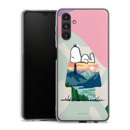 DeinDesign Galaxy A13 5G Handy Silikon H&uuml;lle Case transparent Handyh&uuml;lle Official Licensed Product Peanuts Snoopy Silikon Case