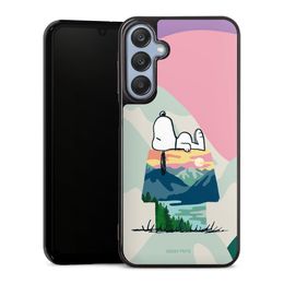 DeinDesign Galaxy A25 5G Handy Silikon H&uuml;lle Case schwarz Handyh&uuml;lle Official Licensed Product Peanuts Snoopy