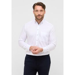 Eterna Herren Langarmhemd &raquo;COMFORT FIT&laquo; NON IRON (b&uuml;gelfrei) wei&szlig; 44, Normalgr&ouml;&szlig;en