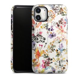 DeinDesign iPhone 11 Handy Panzer Handyh&uuml;lle robuste Outdoor H&uuml;lle Schutzh&uuml;lle gl&auml;nzend Pastel Flower Muster Tough Case