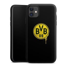 DeinDesign iPhone 11 Handy Premium Silikon H&uuml;lle Handyh&uuml;lle schwarz Case Borussia Dortmund Official Licensed Product Bvb Silikon Premium Case