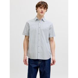 Jack & Jones Jack & Jones Damen Kurzarmhemd &raquo;JJCHAD OXFORD STRIPE SHIRT SS&laquo; S, N-Gr