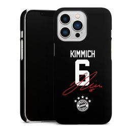DeinDesign iPhone 13 Pro Handy Premium Case Smartphone Handyh&uuml;lle Schutzh&uuml;lle matt Fcb Fc Bayern M&uuml;nchen Kimmich Premium Case