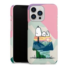 DeinDesign iPhone 13 Pro Handy Premium Case Smartphone Handyh&uuml;lle Schutzh&uuml;lle matt Official Licensed Product Peanuts Snoopy Premium Case