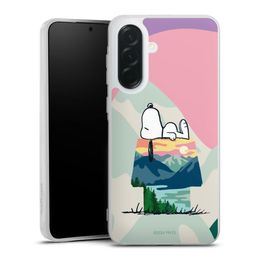 DeinDesign Galaxy A36 5G Handy Silikon H&uuml;lle Case transparent Handyh&uuml;lle Official Licensed Product Peanuts Snoopy Silikon Case