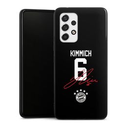 DeinDesign Galaxy A53 5G Handy Silikon H&uuml;lle Case schwarz Handyh&uuml;lle Kimmich Fc Bayern M&uuml;nchen Fcb