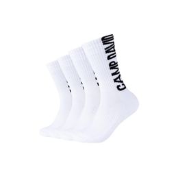 CAMP DAVID Herren CAMP DAVID Tennissocken &raquo;cushioned&laquo; 4 Paar tlg. mit elastischem Bund wei&szlig; 43-46