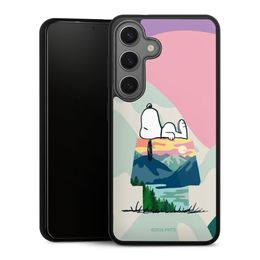 DeinDesign Galaxy S25 Handy Gallery Case Handyh&uuml;lle 9H Geh&auml;rtetes Glas R&uuml;ckseite H&uuml;lle Official Licensed Product Peanuts Snoopy Gallery Case