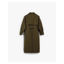 Scalpers Trenchcoat Damen Gr&ouml;&szlig;e L gr&uuml;n / khaki