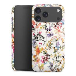DeinDesign iPhone 17 Pro Max Handy Premium Case Smartphone Handyh&uuml;lle Schutzh&uuml;lle matt Pastel Flower Muster Premium Case