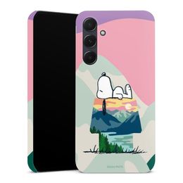 DeinDesign Galaxy A55 5G Handy Premium Case Smartphone Handyh&uuml;lle Schutzh&uuml;lle matt Official Licensed Product Peanuts Snoopy Premium Case