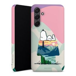 DeinDesign Galaxy A35 5G Handy Premium Case Smartphone Handyh&uuml;lle Schutzh&uuml;lle matt Official Licensed Product Peanuts Snoopy Premium Case
