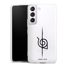 DeinDesign Galaxy S22 Handy Slim Case Silikon Handyh&uuml;lle transparent H&uuml;lle extra d&uuml;nn Konoha Sasuke Naruto Shippuden Silikon Slim Case