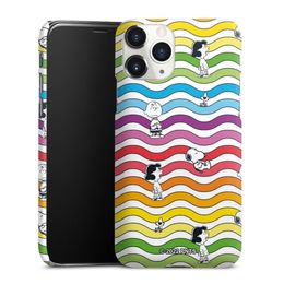 DeinDesign iPhone 11 Pro Handy Premium Case Smartphone Handyh&uuml;lle Schutzh&uuml;lle matt Muster Peanuts Snoopy Premium Case