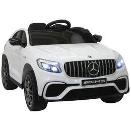 Elektro-Kinderauto Jamara "Ride-on Mercedes-Benz AMG", wei&szlig;, Elektro-Kinderfahrzeuge, KinderB:70cm H:55cm T:115cm, B:70cm H:55cm T:115cm