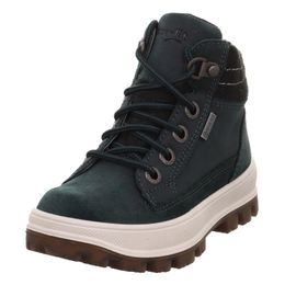 Superfit M&auml;dchen Schn&uuml;rboots "TEDD, WMS: weit", Gr. 36, gr&uuml;n, Polyester, Veloursleder, Schuhe, Bike Boots mit wasserdichtem GORE TEX, Gr&ouml;&szlig;enschablone