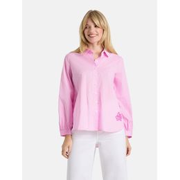 LIEBLINGSST&Uuml;CK Klassische Bluse LIEBLINGSST&Uuml;CK "RaccaliL", Damen, Gr. 44, 330, pearl, Obermaterial: 100% Baumwolle, regular fit, ohne Ausschnitt, Blusen Bluse, aus 100% Baumwolle