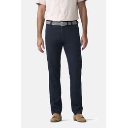 Regular-fit-Jeans MEYER "Bonn 1-4023", Herren, Gr. 48, Normalgr&ouml;&szlig;en, dunkelblau, 92% Baumwolle, 6% Polyester, 2% Elasthan, unifarben, regular fit lang, Jeans, Ultraleicht-Baumwolle