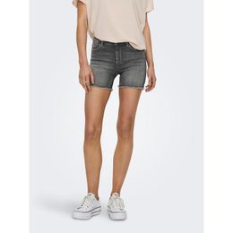 Only Damen Only Shorts &raquo;ONLBLUSH MID SK DNM SHORTS NOOS&laquo; Baumwollmischung, regular fit blau L (40), N-Gr