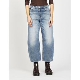 Weite Jeans Gang "Gang Jeans Loose Fit 94SARINA", Damen, Gr. 33, Einheitsgr&ouml;&szlig;e, denim blau, Jeans, 100% Baumwolle, Jeans