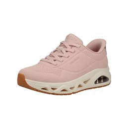 Sneaker Skechers "Skechers Sneaker Lederimitat", Herren, Gr. 36, pink, wei&szlig;, Lederimitat, Schuhe Sneaker